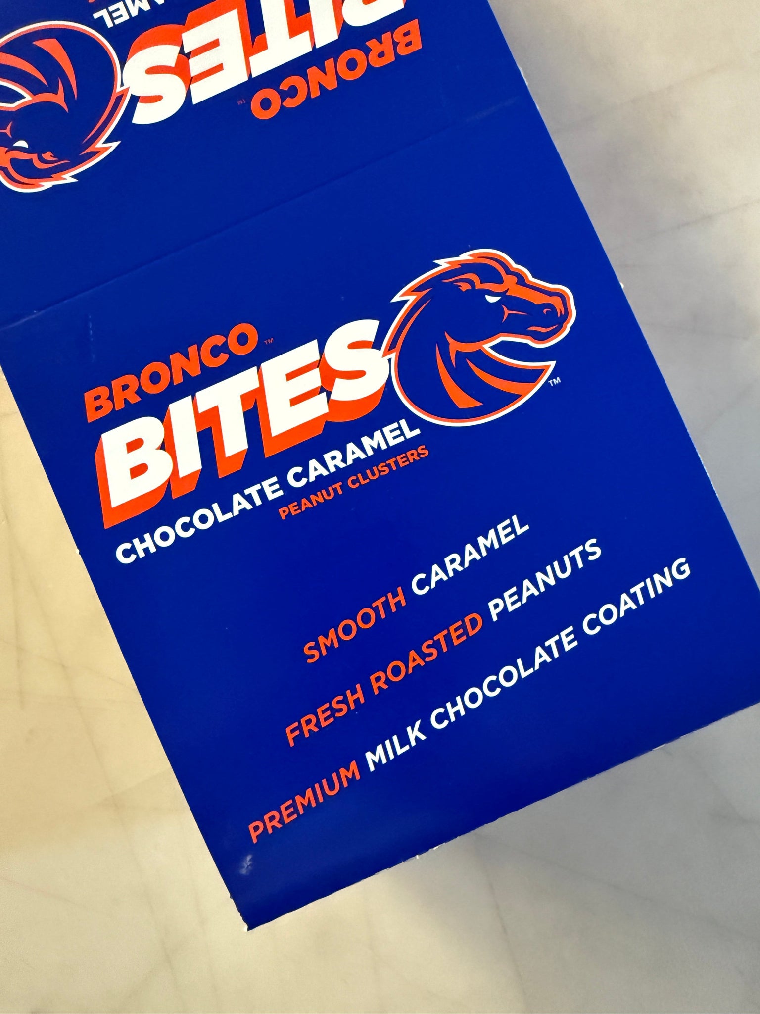 The Bronco Bites Chocolate Bar: A Boise State Tribute from Idaho Candy ...
