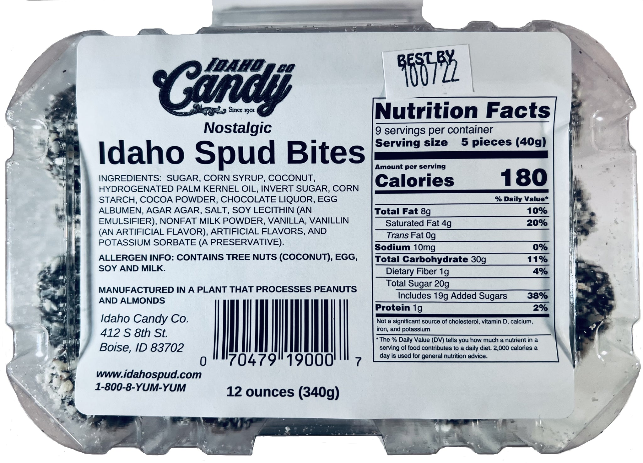 Idaho Spud Bites - Tub - 12oz – Idaho Candy Company