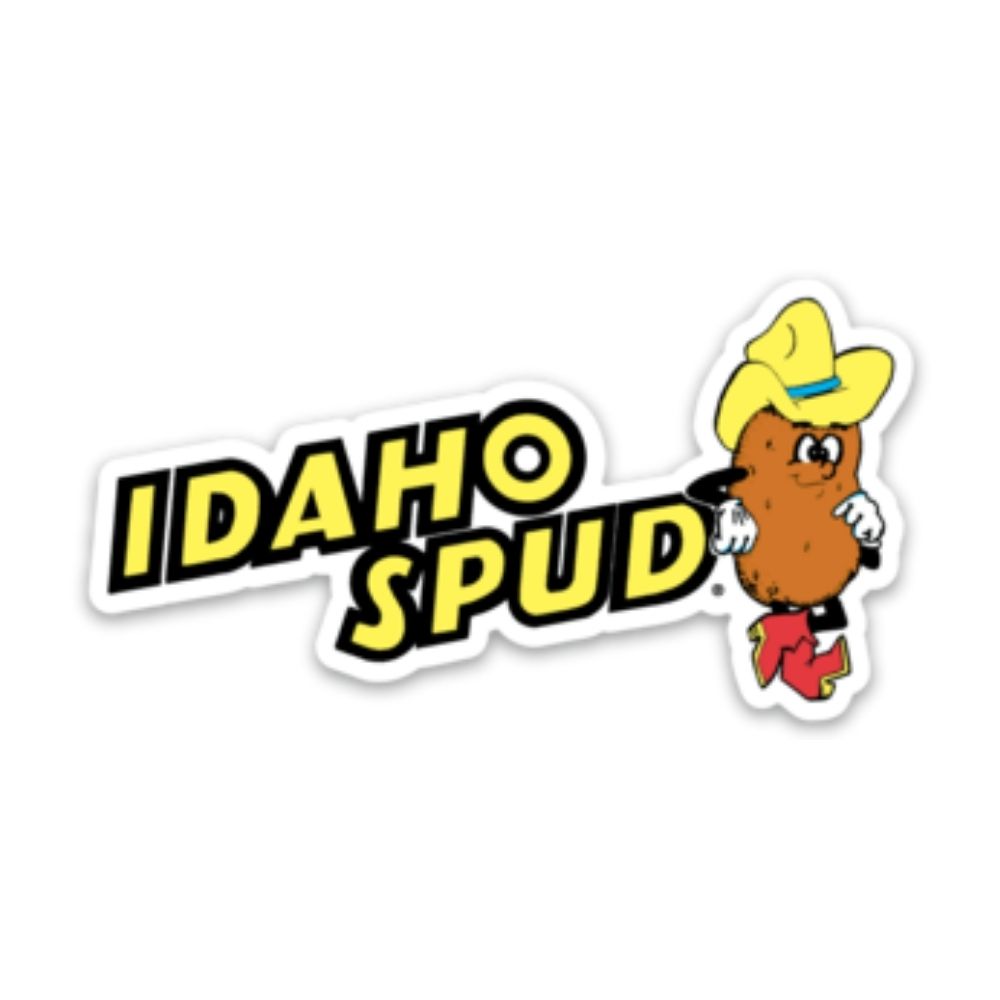 Idaho Spud Sticker – Idaho Candy Company